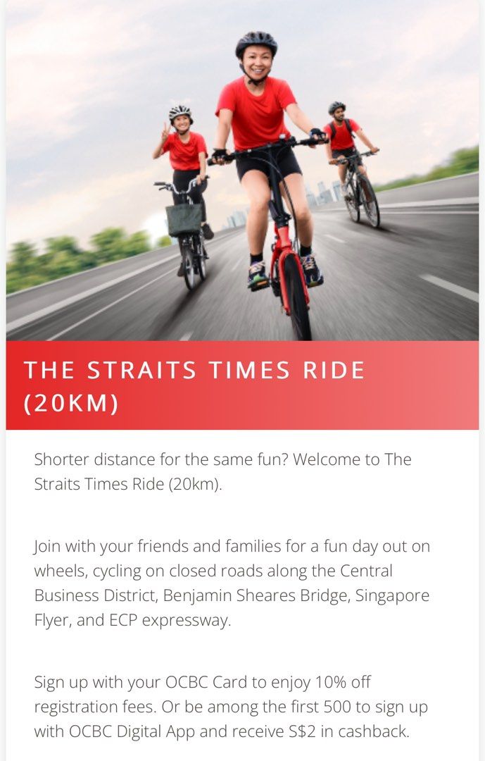 OCBC Cycle 2024 X1 Ticket, Tickets & Vouchers, Event Tickets on Carousell