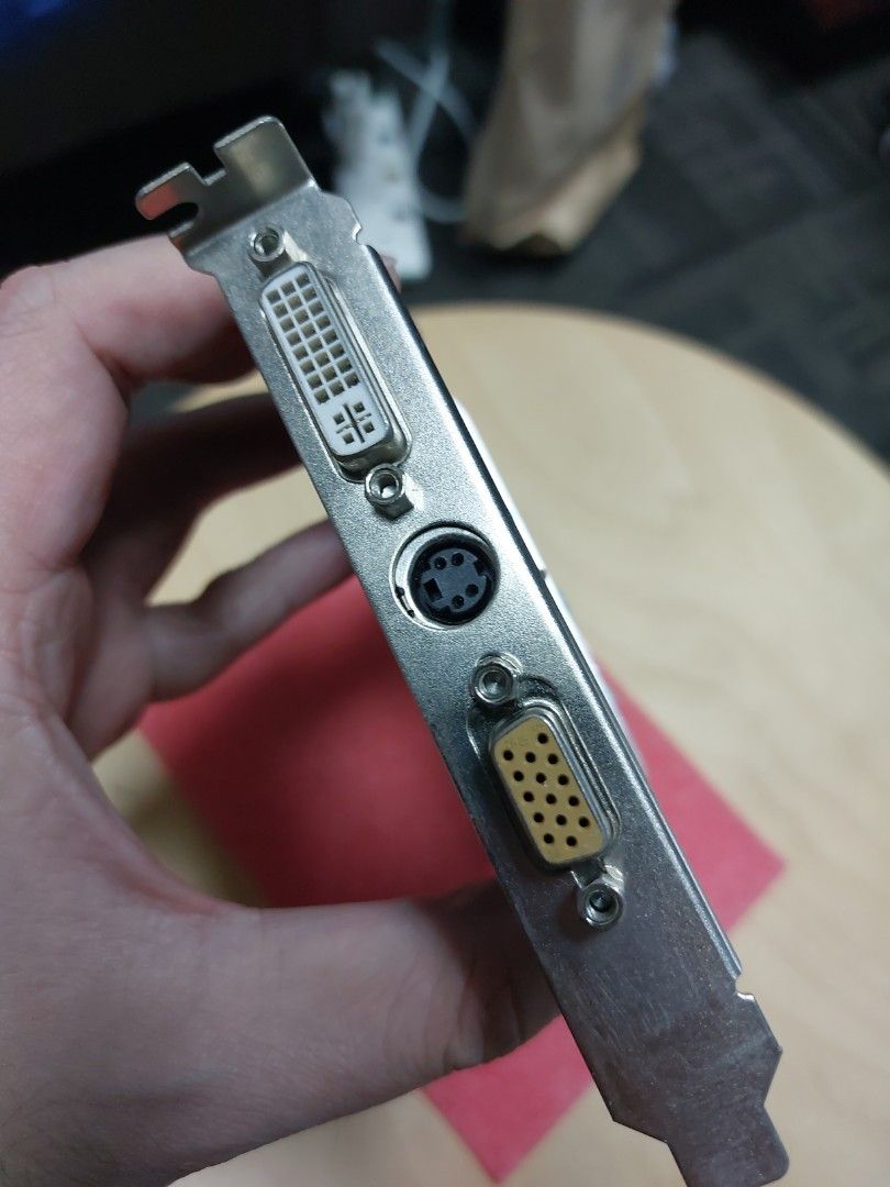 Old pci nvidia fx5500 256MB vram graphics card, Computers & Tech, Parts ...