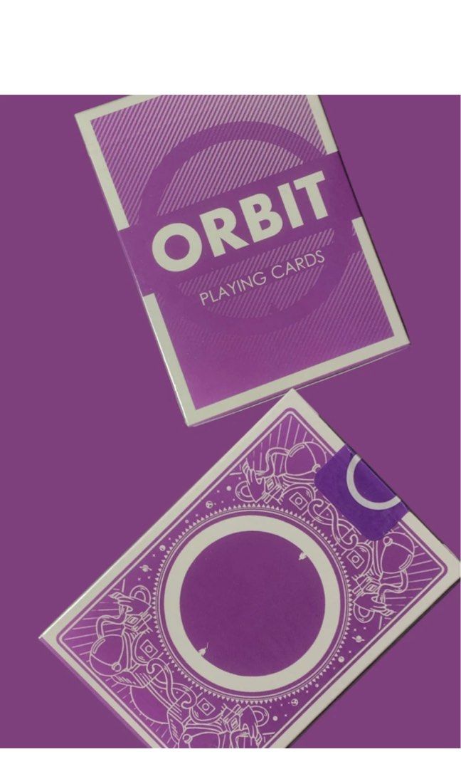 Orbit V3 Playing Cards, Hobbies & Toys, Toys & Games on Carousell