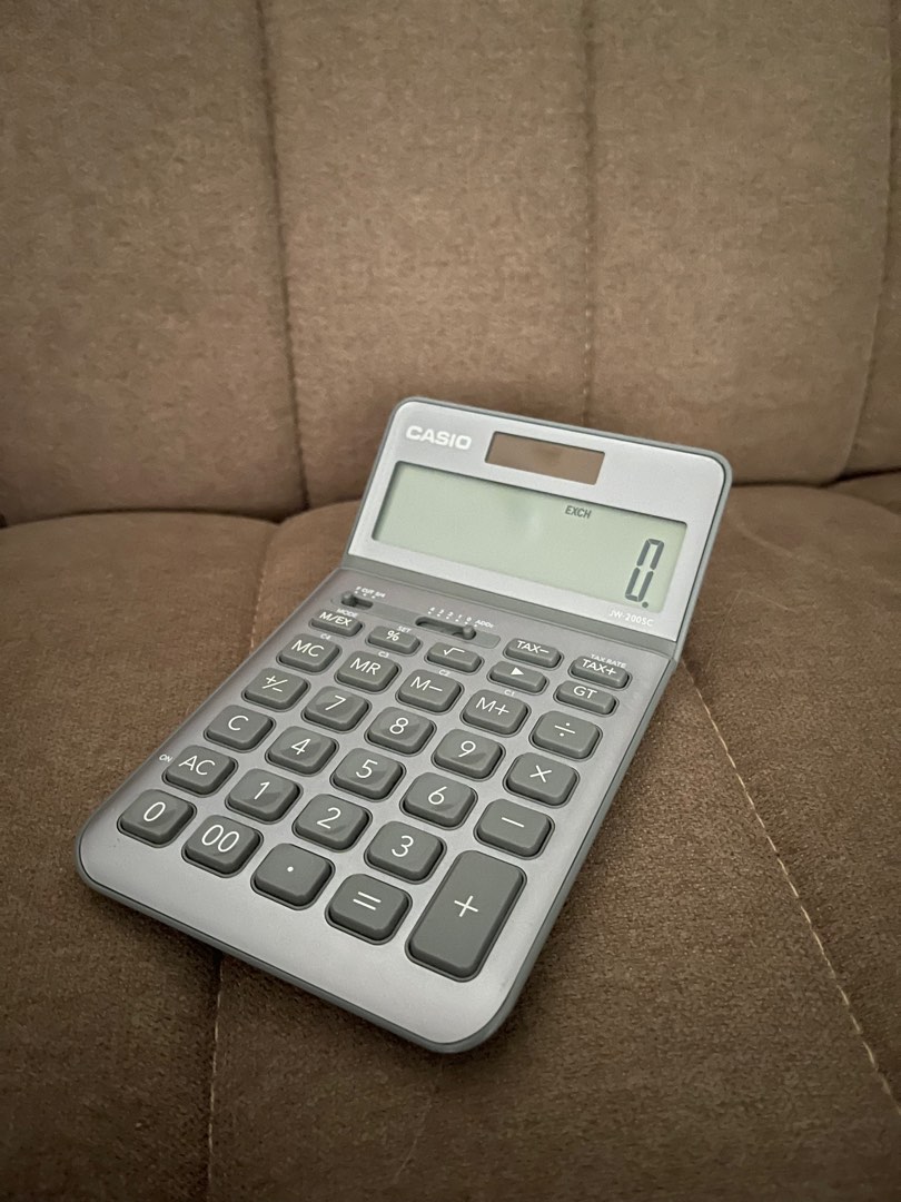 [ORIGINAL] Casio JW-200SC Calculator Accounting, Computers & Tech ...