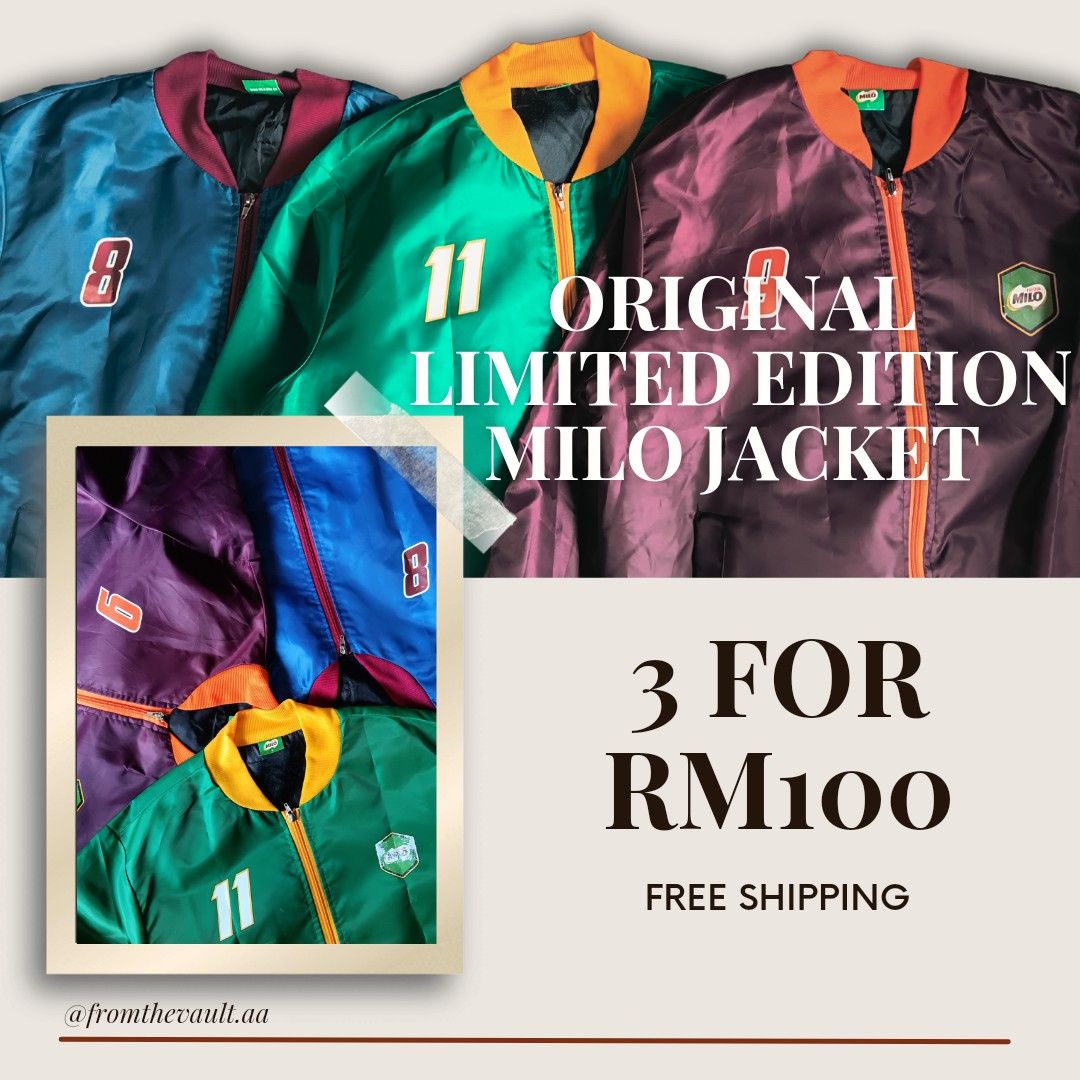 ORIGINAL LIMITED EDITION MILO JACKET (BlUE), Women's Fashion, Coats ...