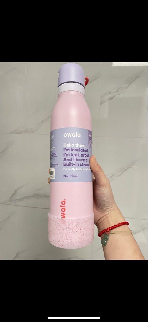 Owala 24oz freesip blossom bunny twist, Furniture & Home Living ...