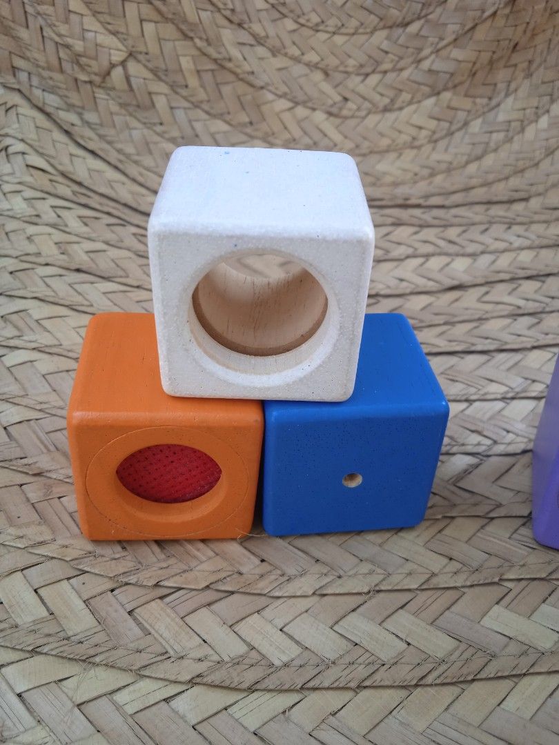 Plan Toys Sensory Activity Blocks, Babies & Kids, Infant Playtime on ...