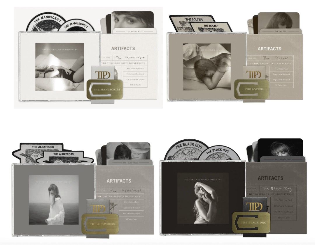 Taylor Swift - The Tortured Poets Department (TTPD) Collector's Edition ...