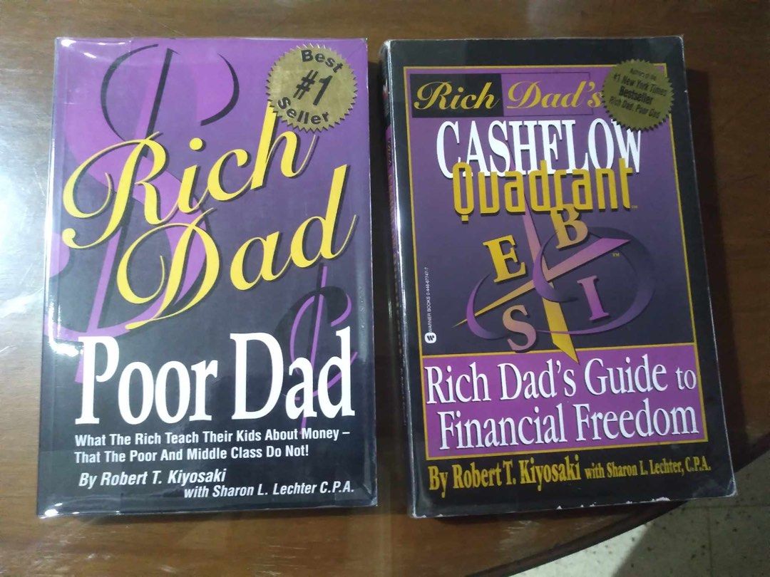 Rich Dad, Poor Dad & Cash Flow Quadrant by Robert Kiyosaki, Hobbies ...