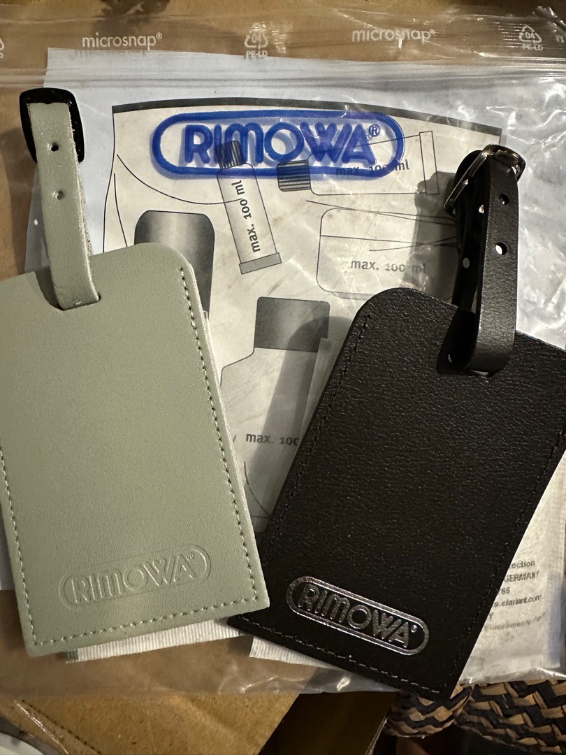 RIMOWA Luggage Tags ORIGINAL, Everything Else on Carousell