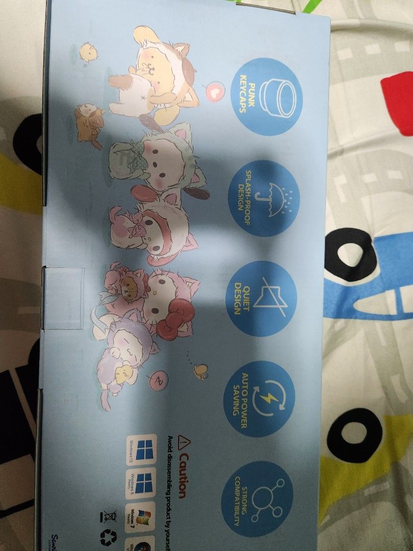 Sanrio character wireless keyboard, Computers & Tech, Parts ...
