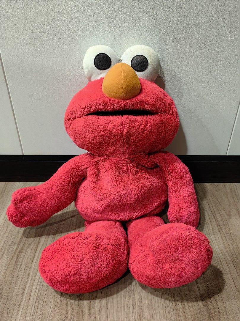 Sesame Street Elmo Soft Toy, Hobbies & Toys, Toys & Games on Carousell