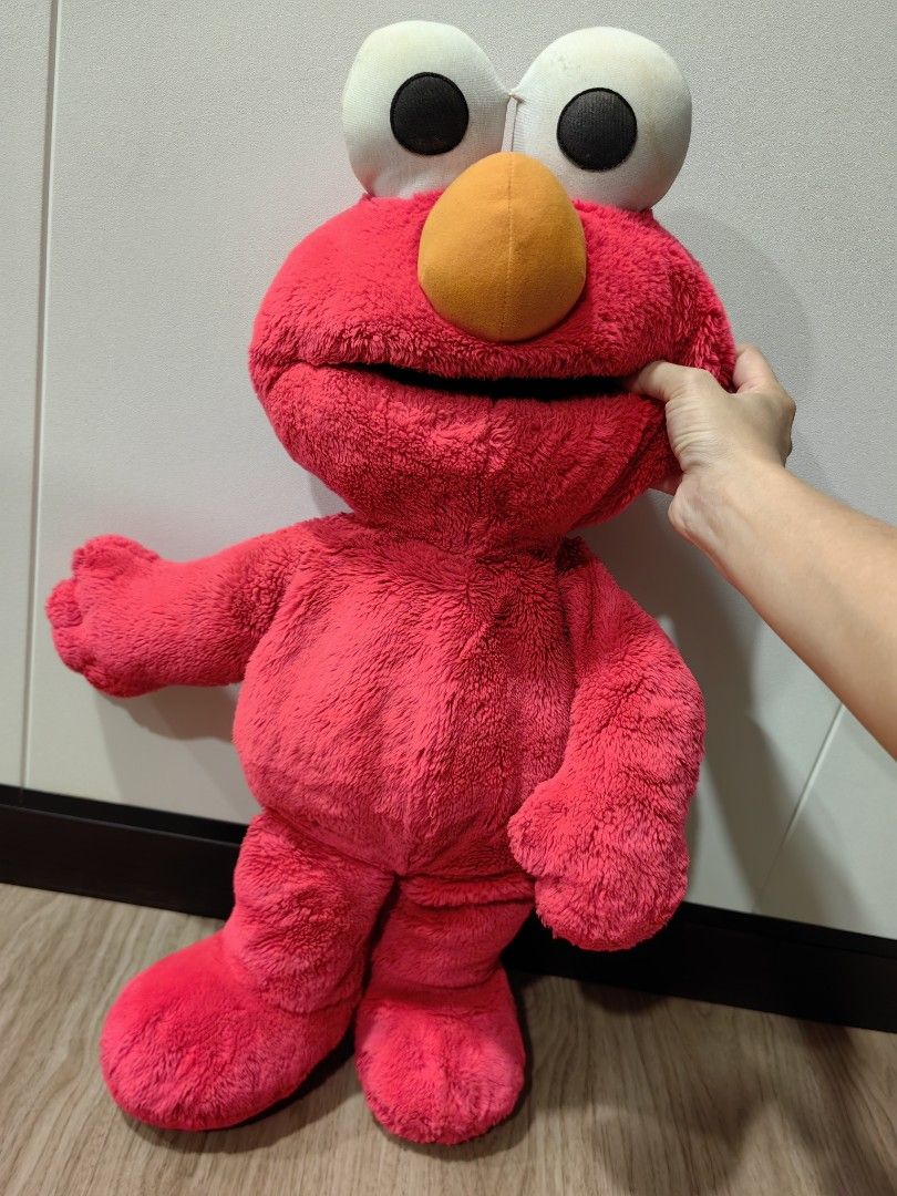 Sesame Street Elmo Soft Toy, Hobbies & Toys, Toys & Games on Carousell
