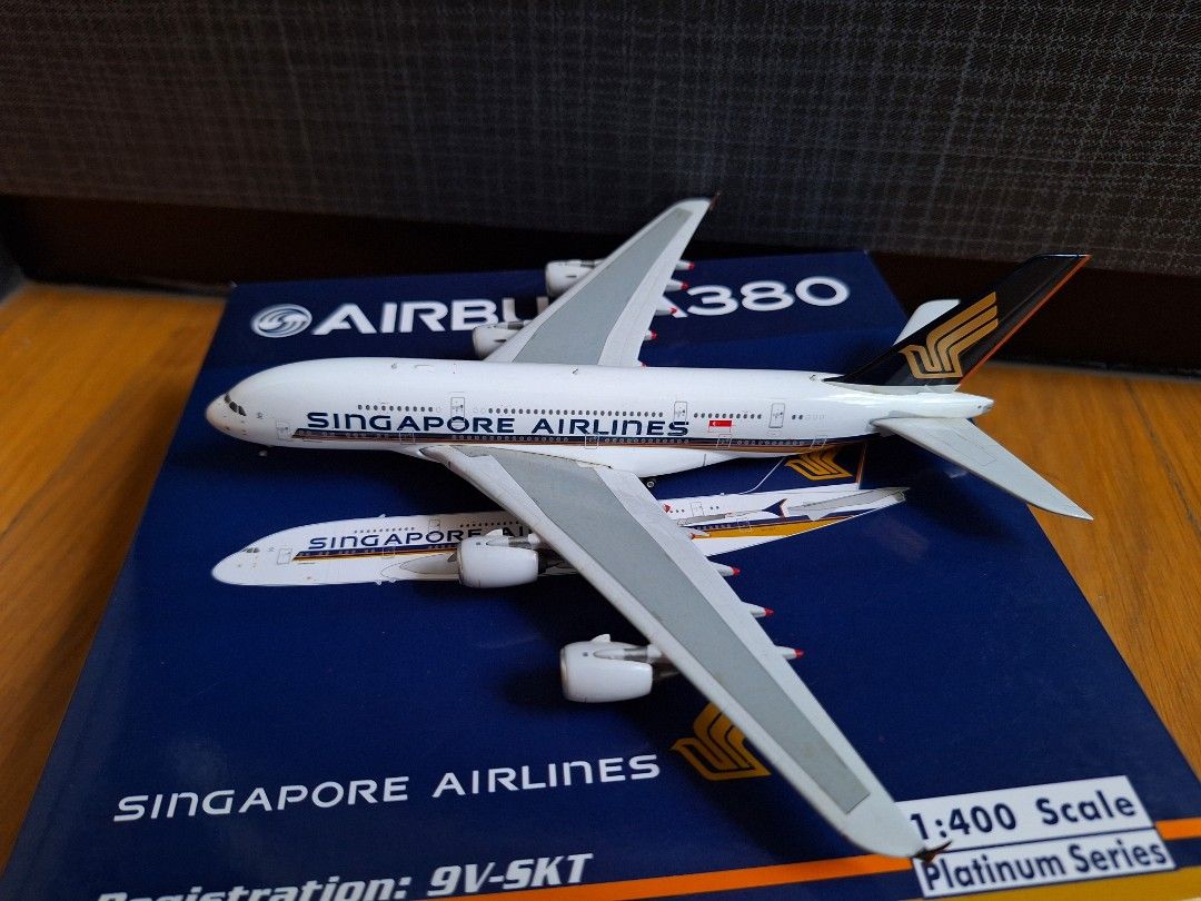 Singapore Airlines A380 Model, Hobbies & Toys, Toys & Games on Carousell