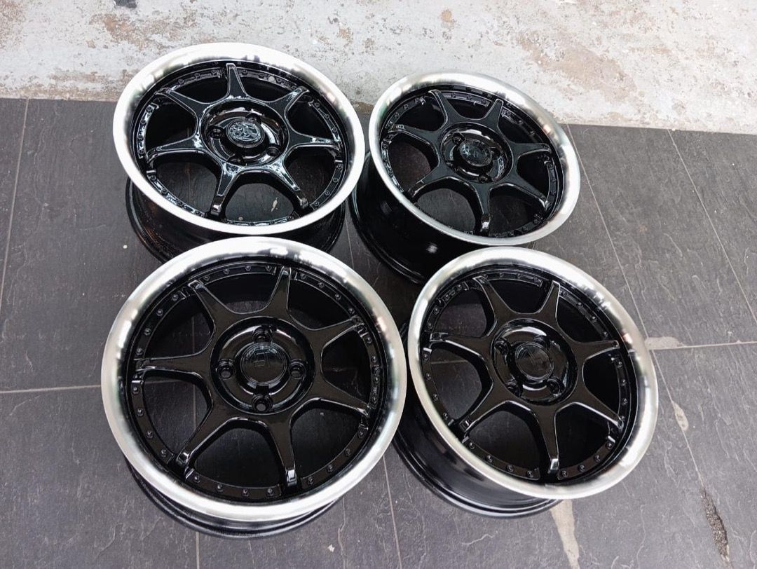SPORT Rim ENKEI JAPAN DESIGN 15" MYVI BEZZA SAGA ALZA VIOS CITY JAZZ ...