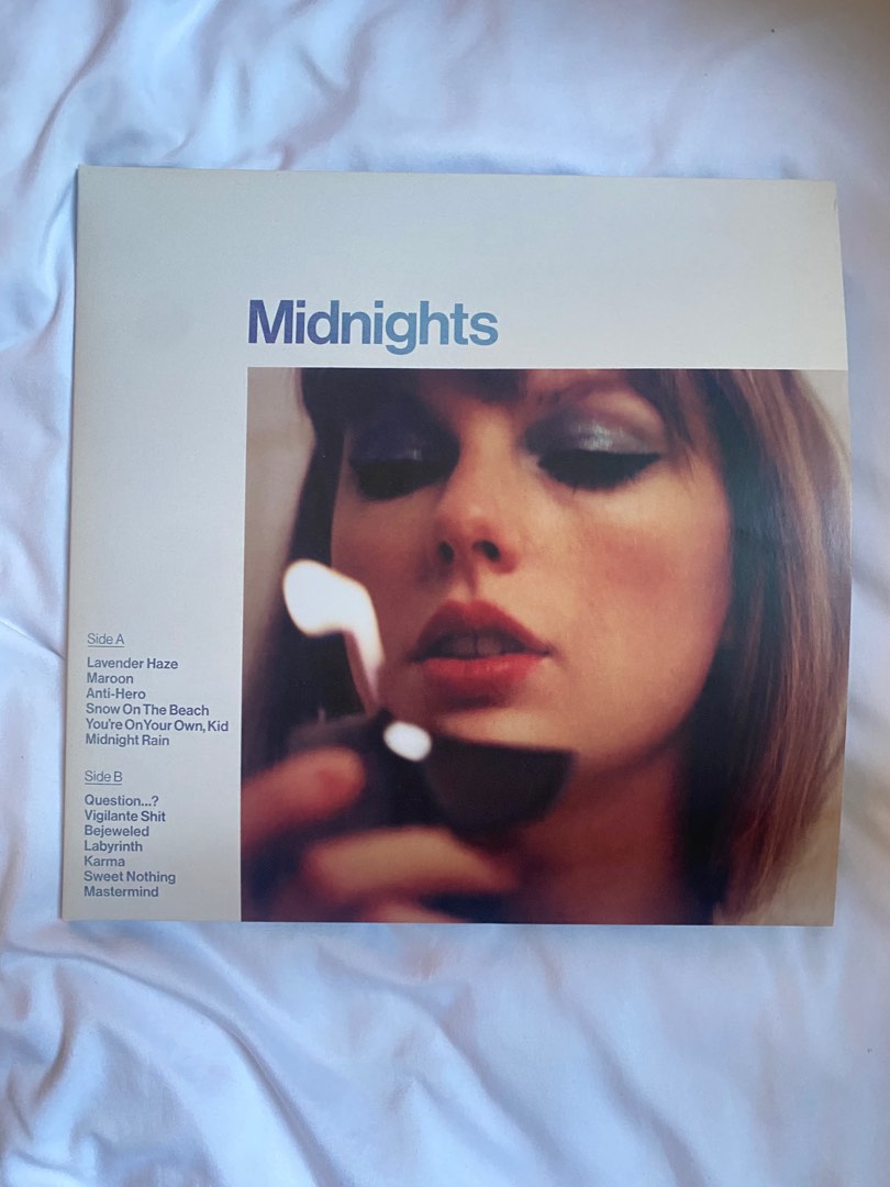 Taylor Swift Midnights Vinyl, Hobbies & Toys, Music & Media, Vinyls on ...