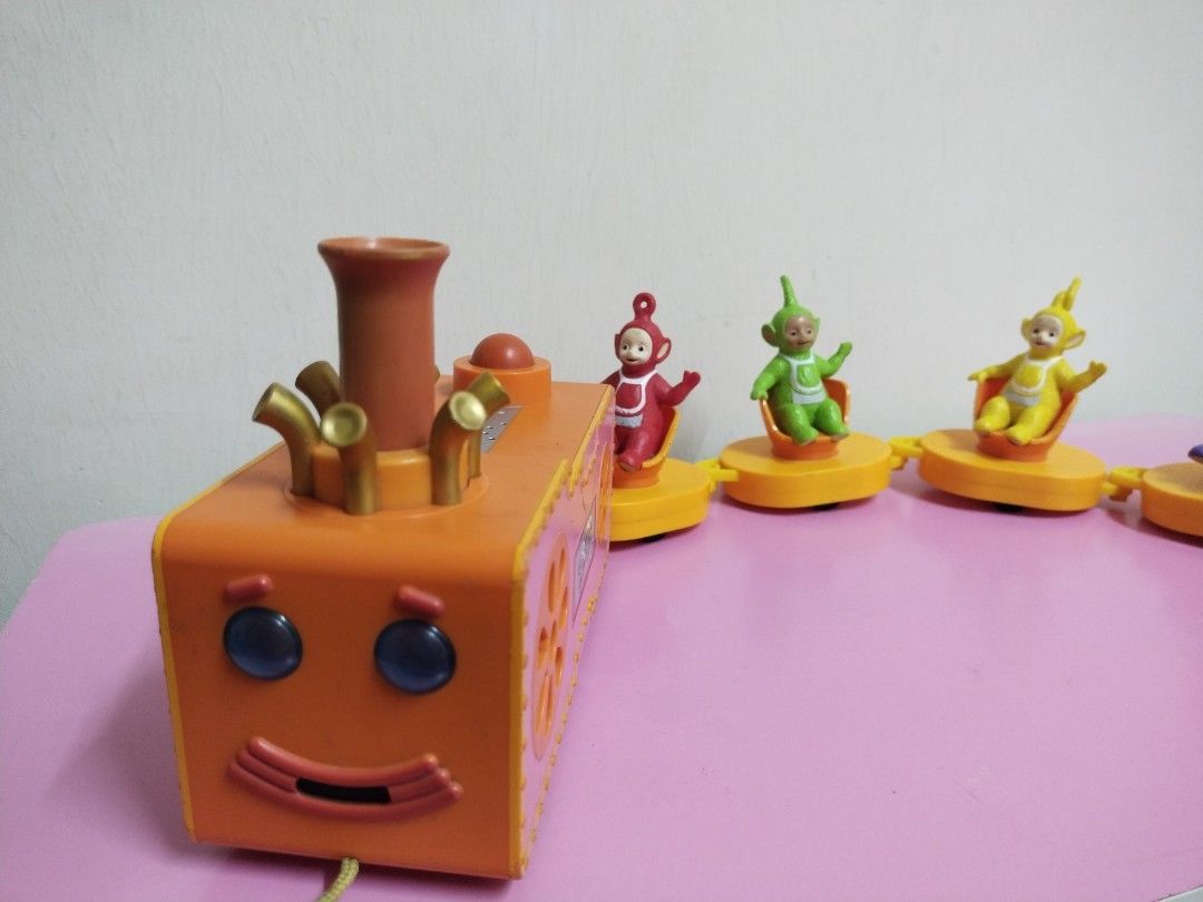 Teletubbies Pull Along Custard Train Playset, Hobbies & Toys, Toys ...