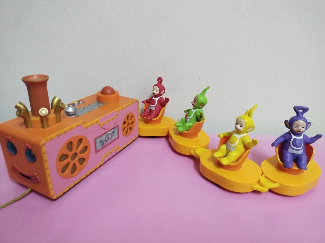 Teletubbies Pull Along Custard Train Playset, Hobbies & Toys, Toys ...