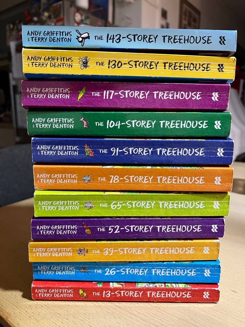 The 13-storey treehouse book series by Andy Griffith and Terry Denton ...