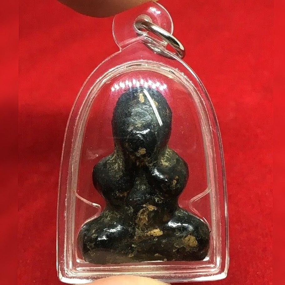 TOP PHRA PIDTA LP EIAM KONKAPAN WAT SAPANSOONG RARE OLD THAI BUDDHA ...