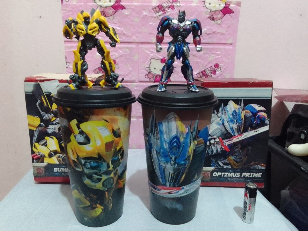 TRANSFORMER SET CUP, Hobbies & Toys, Memorabilia & Collectibles, Fan ...