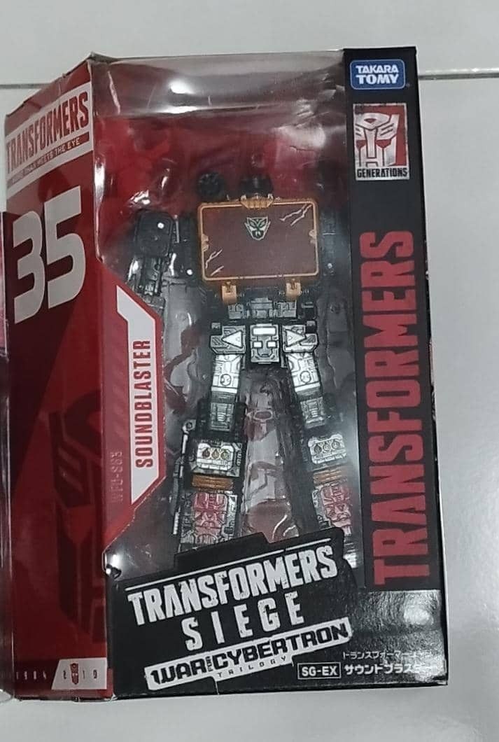 Transformer Siege 35 Anniversary Sound Blaster, Hobbies & Toys, Toys ...