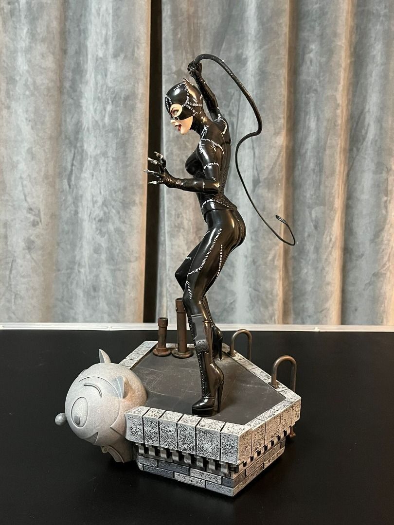 【絕版.極罕有】Tweeterhead 1/6 貓女 12吋雕像 Catwoman from Batman Statue 90% 新, 興趣及 ...