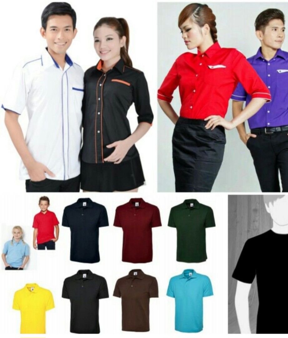 Uniform dan baju, Men's Fashion, Tops & Sets, Tshirts & Polo Shirts on ...