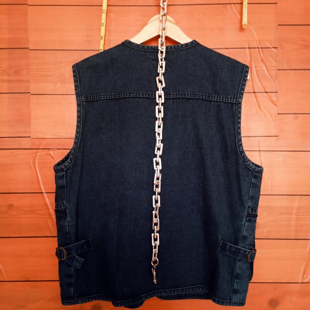 Vest Tactical Second Denim Califf, Fesyen Pria, Pakaian , Atasan di ...