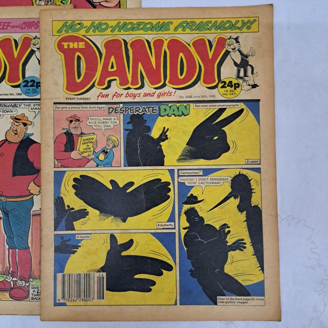 Vintage 1989-1990 Dandy Comics, Hobbies & Toys, Books & Magazines ...