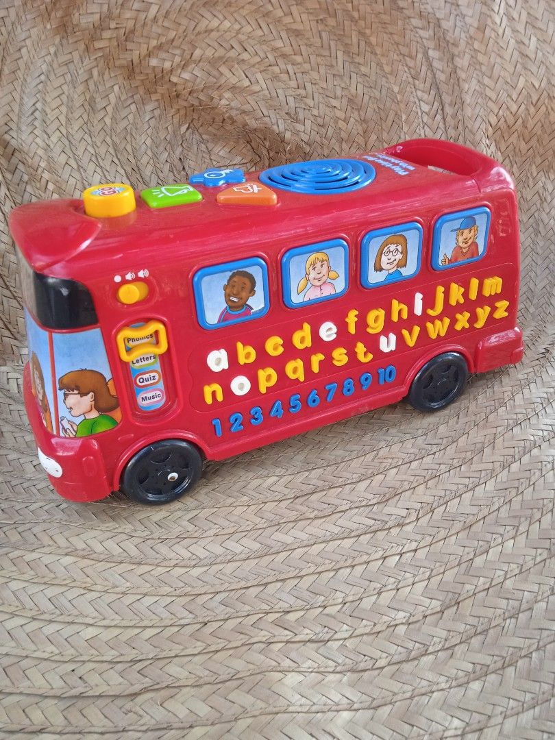 Vtech Playtime Bus with Phonics, Babies & Kids, Infant Playtime on ...