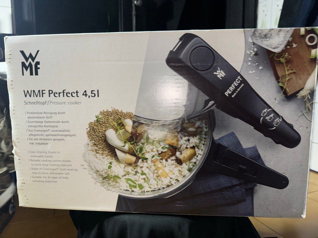 【德國WMF】PERFECT Premium德國製 快力鍋4.5L壓力鍋(壓力鍋), 家具及居家用品, 廚具和餐具, 其他廚具和餐具在旋轉拍賣