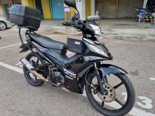 Yamaha Spark 135 (Clutchless) (COE: 09/29), Motorcycles, Motorcycles ...