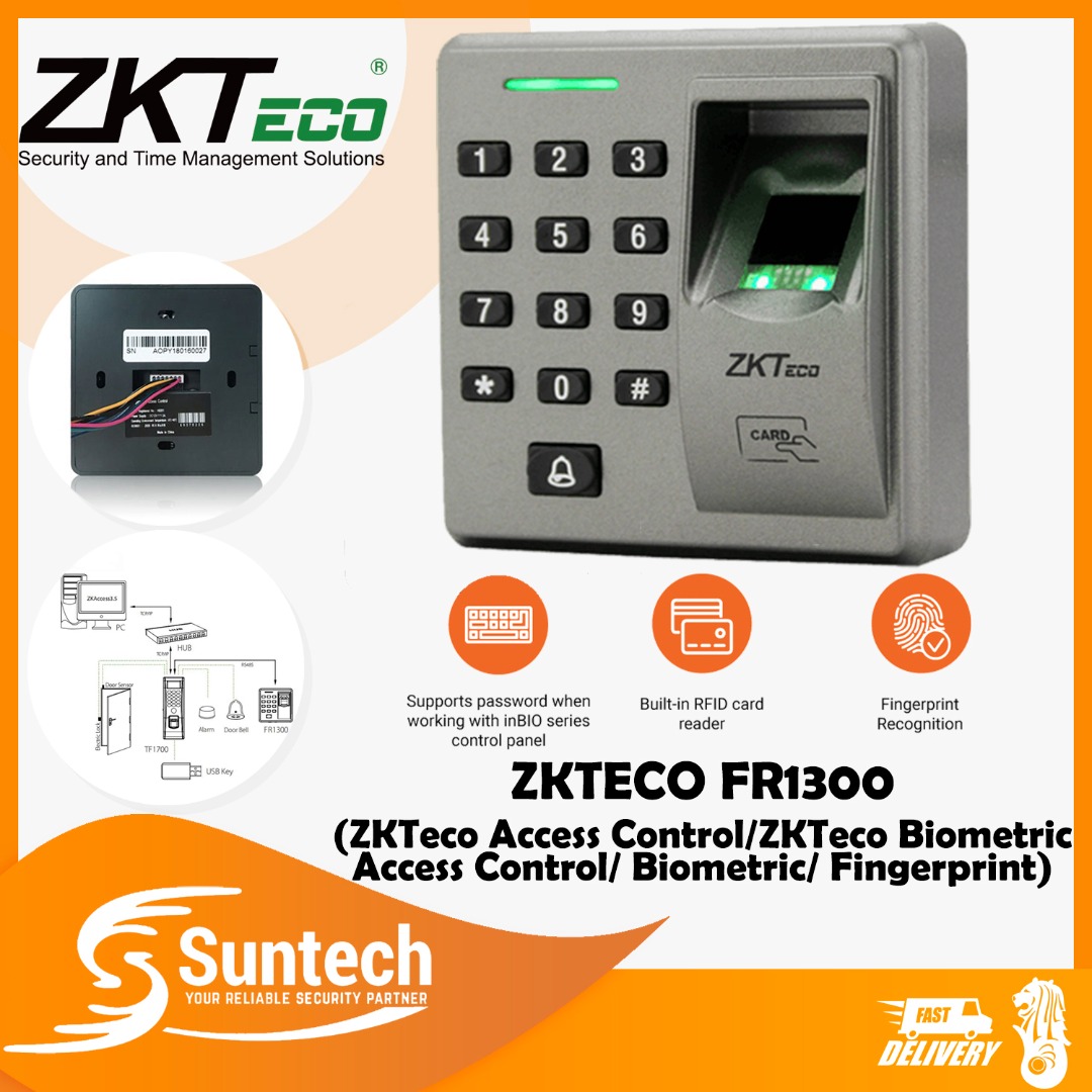 ZKTECO FR1300 (ZKTeco Access Control/ZKTeco Biometric / Access Control ...