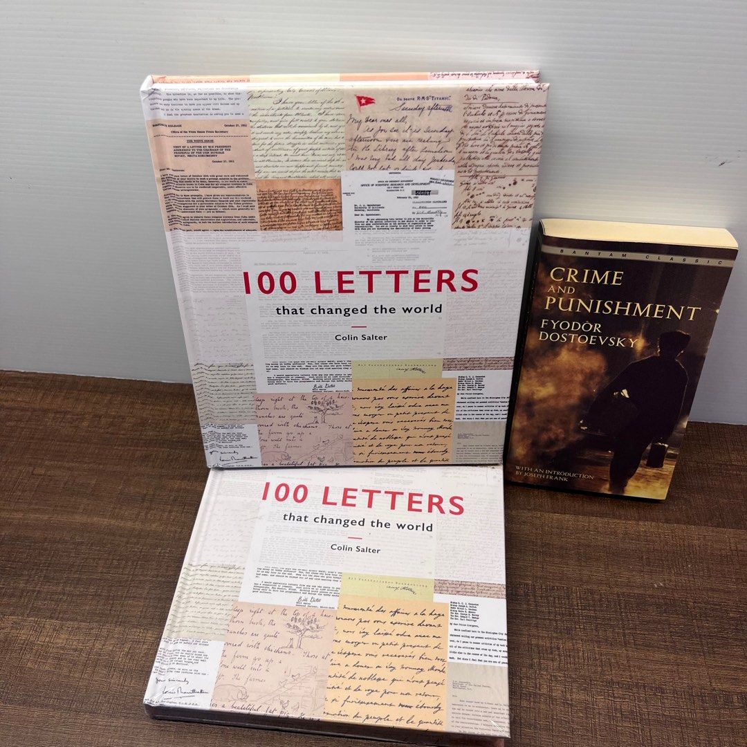 100 Letters that changed the world •Hardback • Colin Salter • Brand New ...