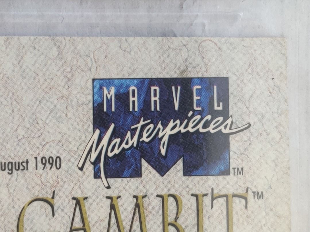 1992 SkyBox Marvel Masterpieces Gambit, Hobbies & Toys, Memorabilia ...