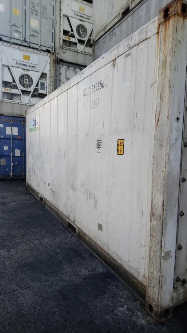 20ft reefer van / reefervan / refrigerated container van, Special ...