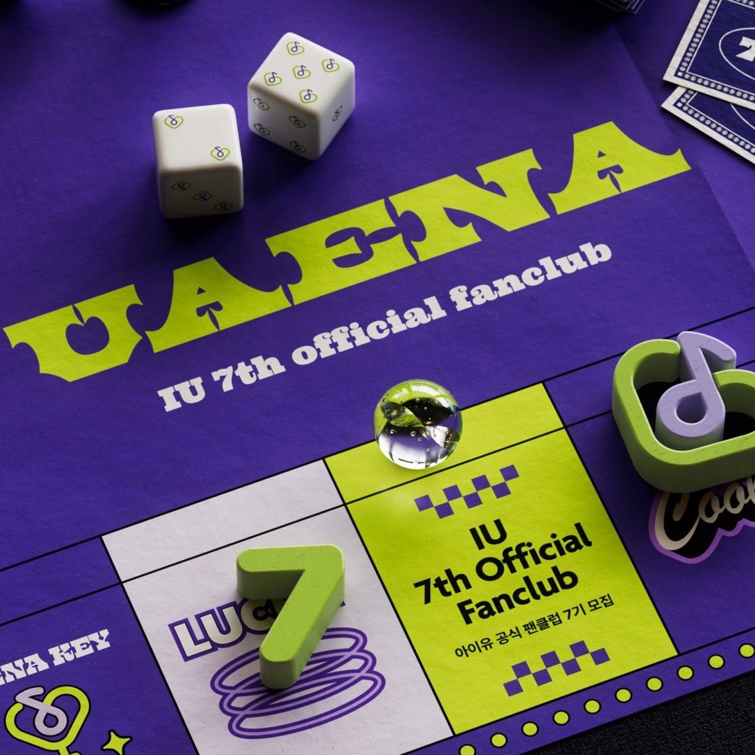 [Avail] OFFICIAL IU Fanclub LUC77Y Korea Membership Kit Fankit 7th Gen ...