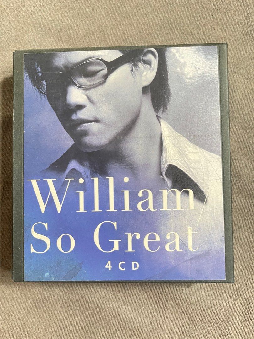 蘇永康 - WILLIAM SO GREAT 4CD, Hobbies & Toys, Music & Media, CDs & DVDs ...