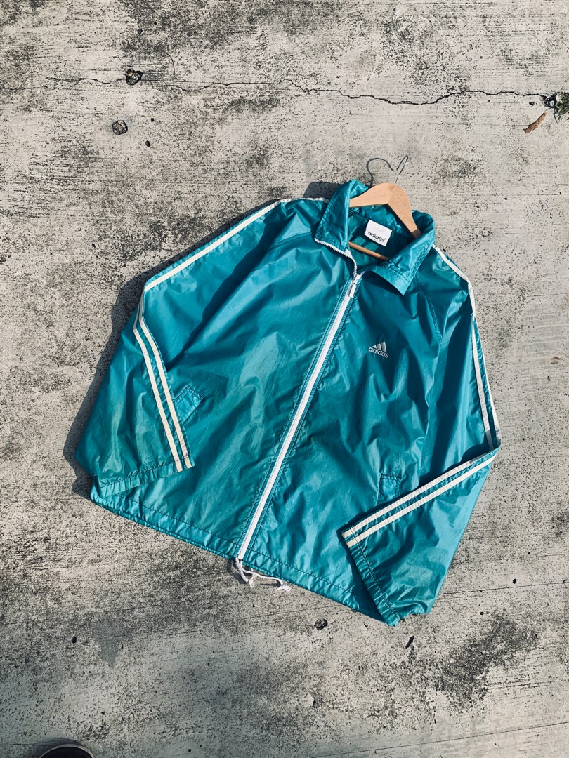 Adidas raincoat jacket, Men's Fashion, Coats, Jackets and Outerwear on ...