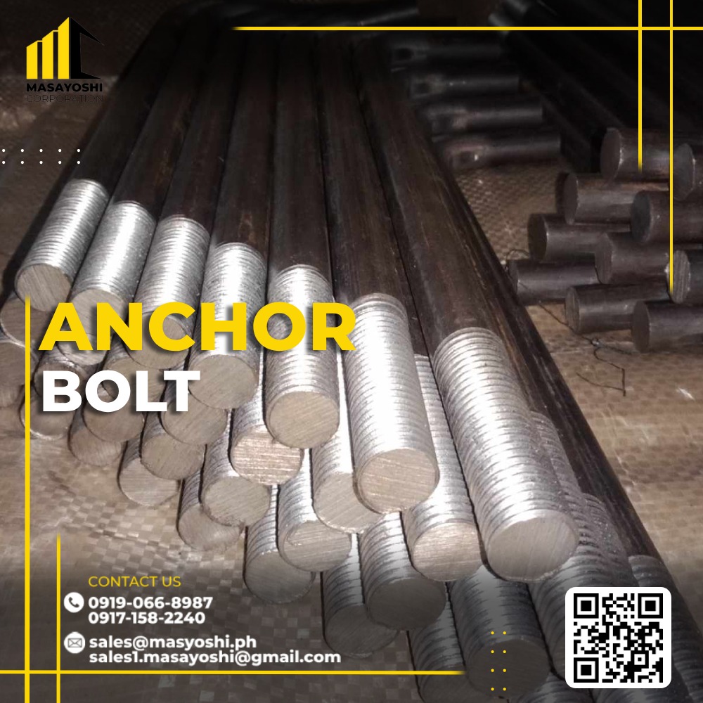 Anchor Bolt, Anchor Bolt 16mm x200 w/1nut and 1washer(50thread 50thread ...