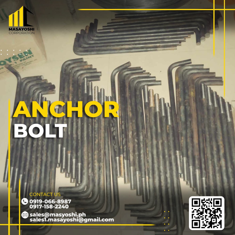 Anchor Bolt, Anchor Bolt A325m 10" over all x 12mm dia 8"x2" bend x 2 ...