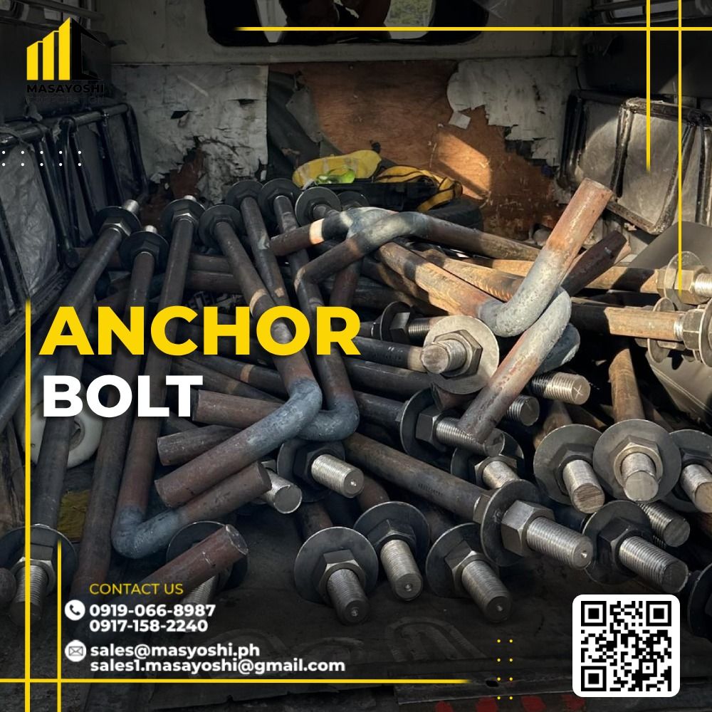 Anchor Bolt, Anchor Bolt anchor bolt 19mm diax400 w/1nut and 1washer ...