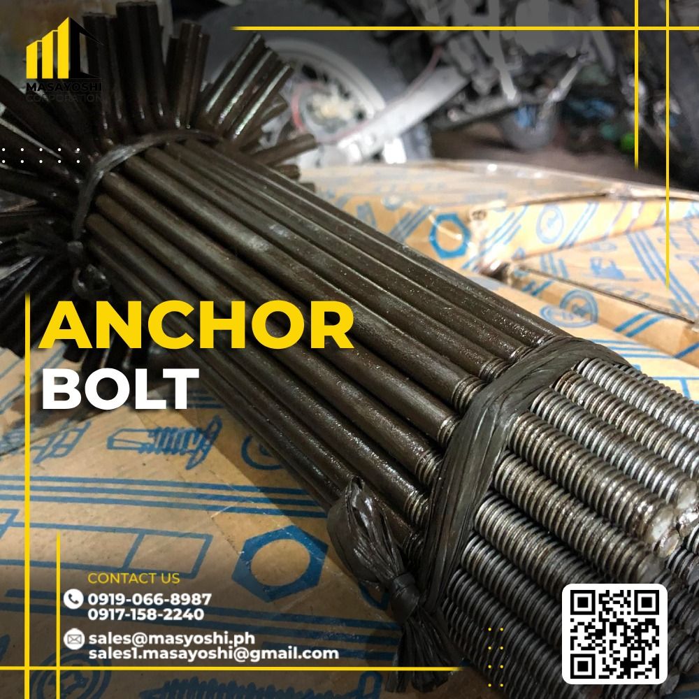 Anchor Bolt, Anchor Bolt Anchor Bolt 25mm x 0.60m x .10mTHD x 0.75mB ...