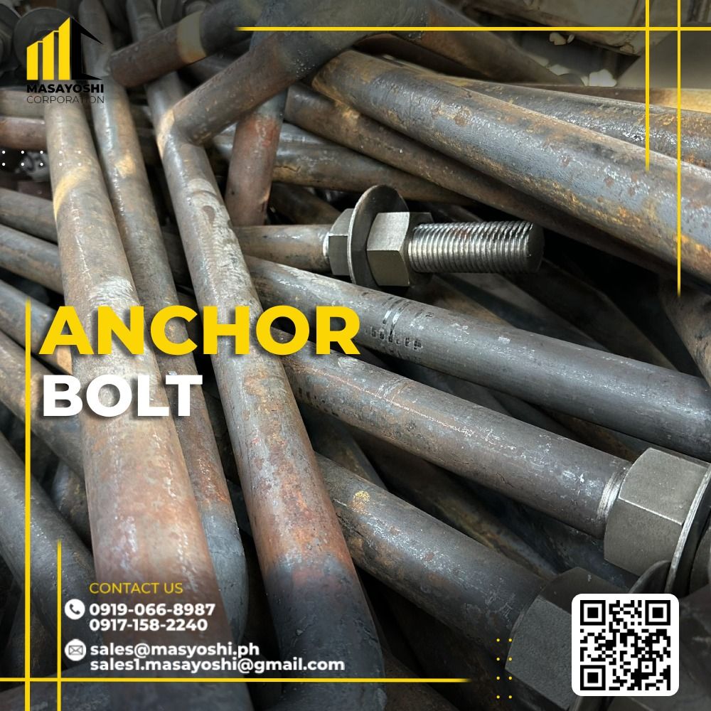 Anchor Bolt, Anchor Bolt GI Iron Bolts 30 x 90 / J Bolt / Steel ...