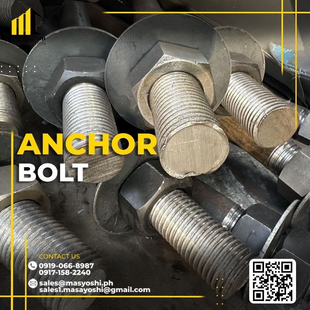 Anchor Bolt, Anchor Bolt w/nuts and washer set 20mm x 7.2 inches ...