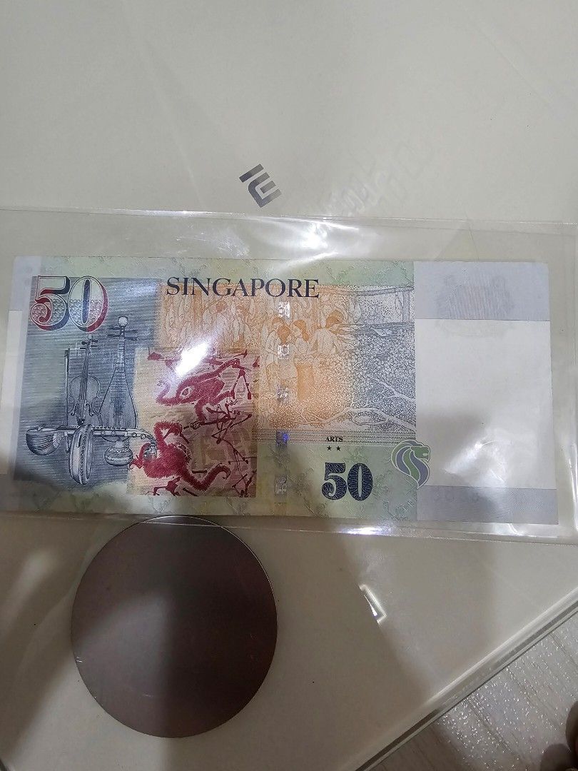 Auspicious fancy $50 note, Hobbies & Toys, Memorabilia & Collectibles ...