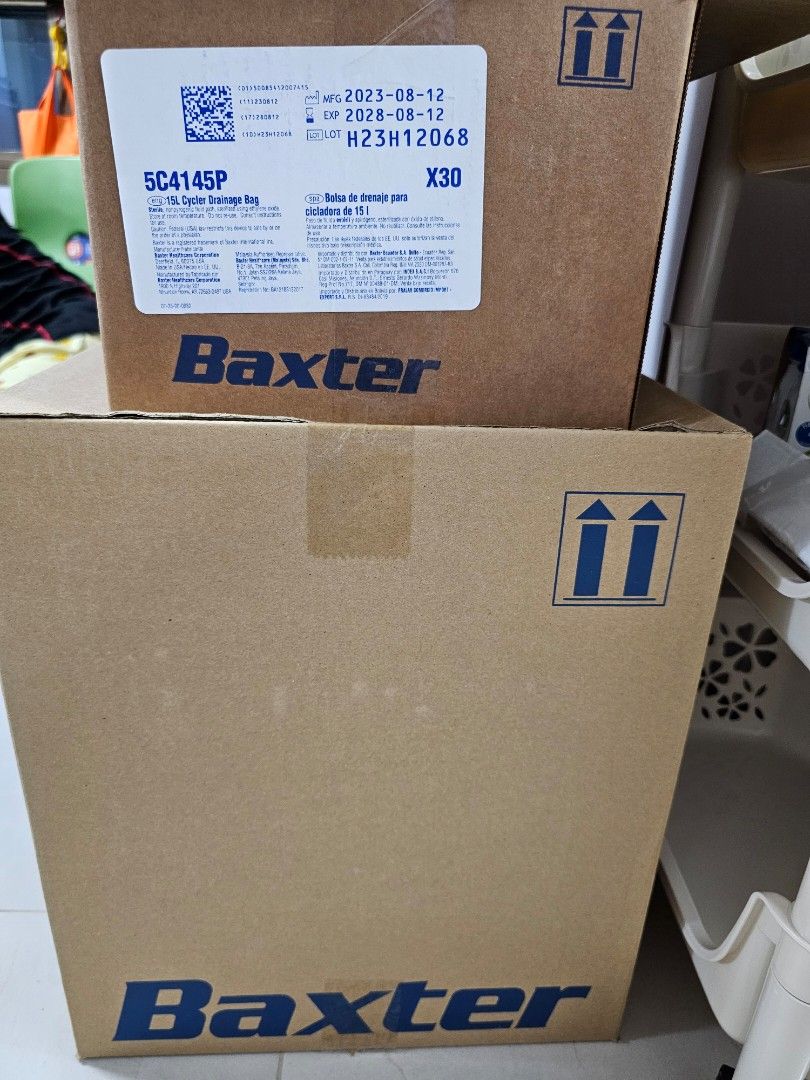 Baxter Peritoneal Dialysis Solution (Water Dialysis), Health & Nutrition, Medical Supplies ...