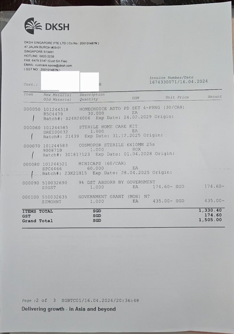 Baxter Peritoneal Dialysis Solution (Water Dialysis), Health ...