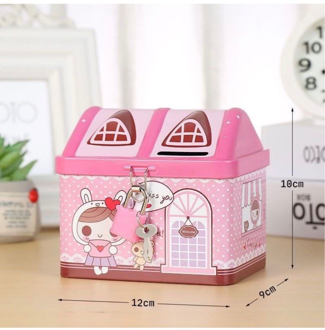 BNIB piggy bank coin box, puzzle ,goodie bag for kid, Hobbies & Toys ...