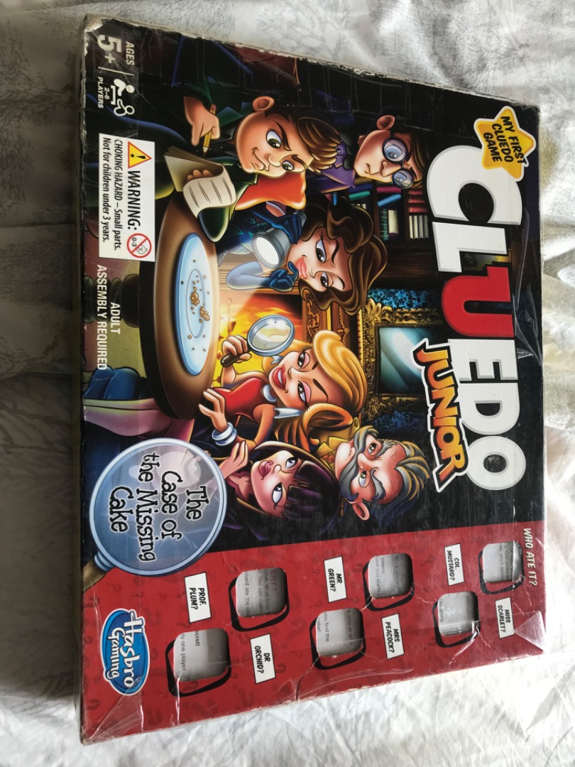 Board game- cluedo junior, Hobbies & Toys, Toys & Games on Carousell