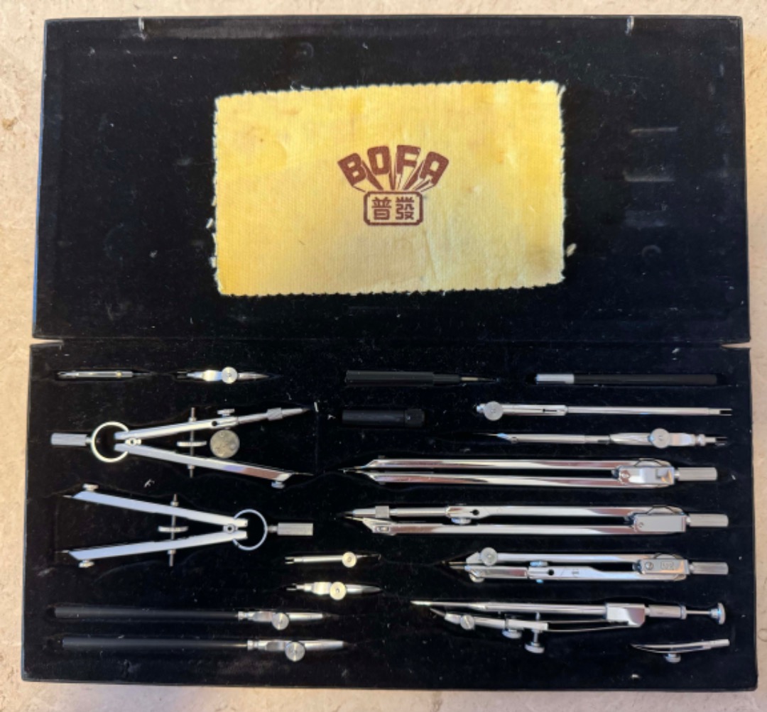 BOFA Technical Drawing Compass Set D420, Hobbies & Toys, Stationery ...