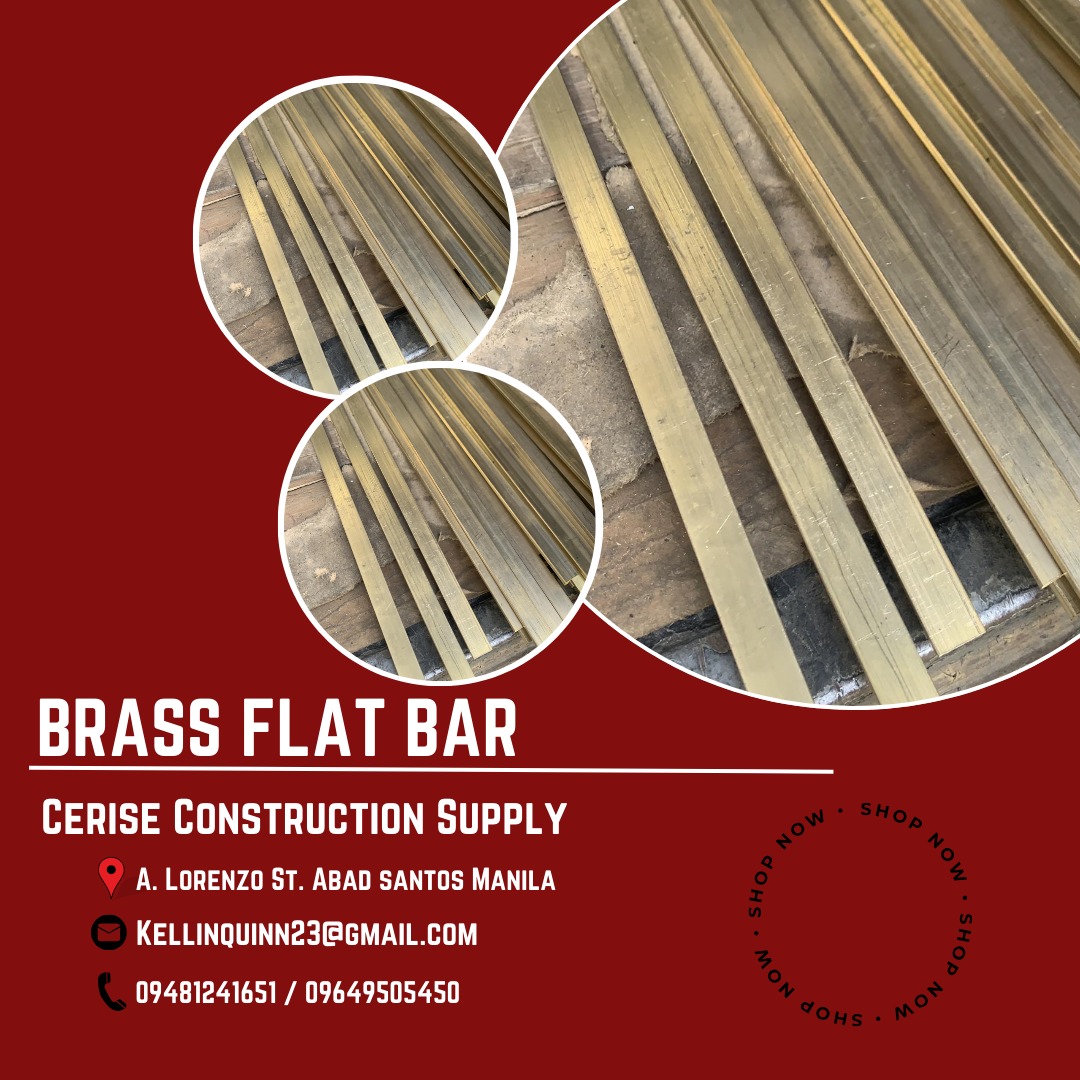 Brass Flat Bar Commercial And Industrial Construction Tools And Equipment On Carousell