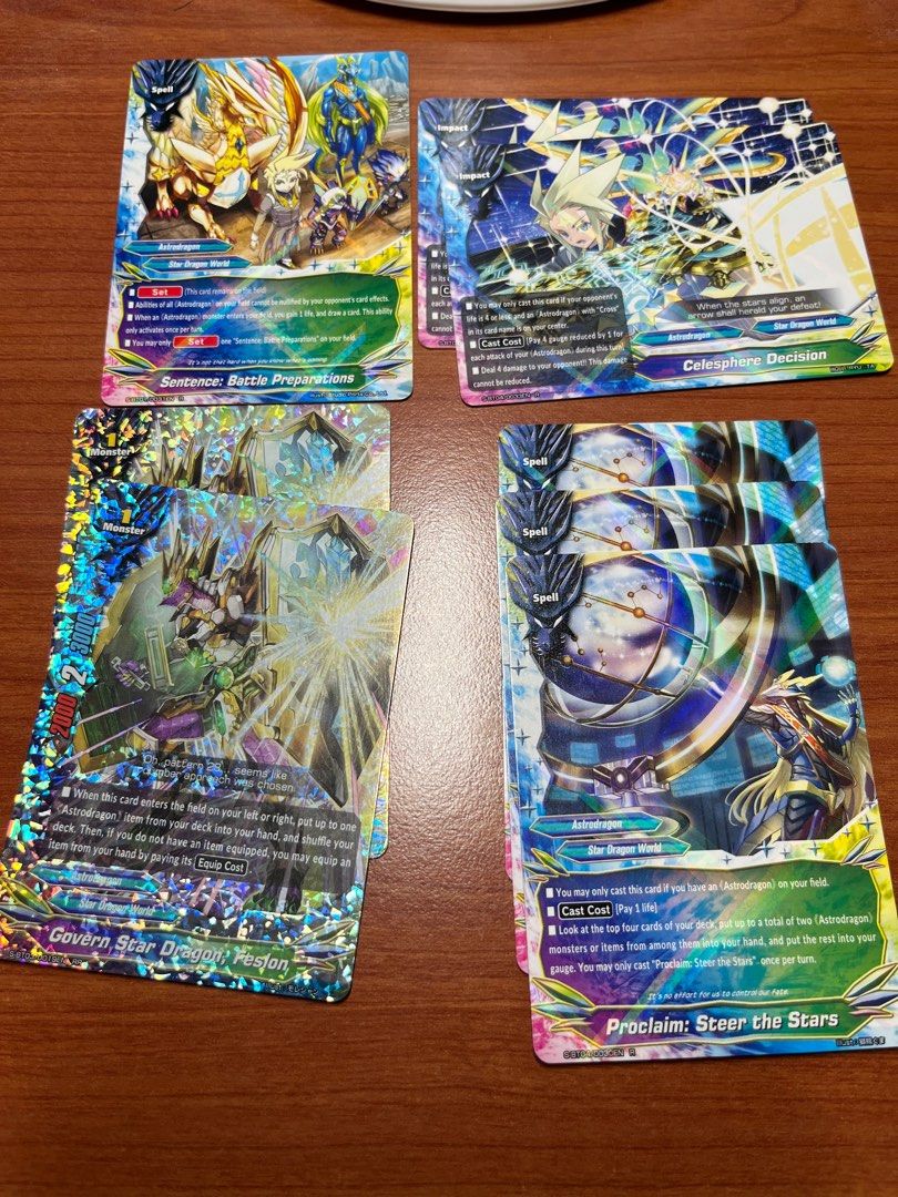 Buddyfight astrodragon, Hobbies & Toys, Toys & Games on Carousell